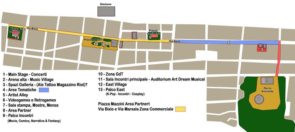 FalComics 2024: la mappa, le mostre e ancora nuovi ospiti – Gattaiola